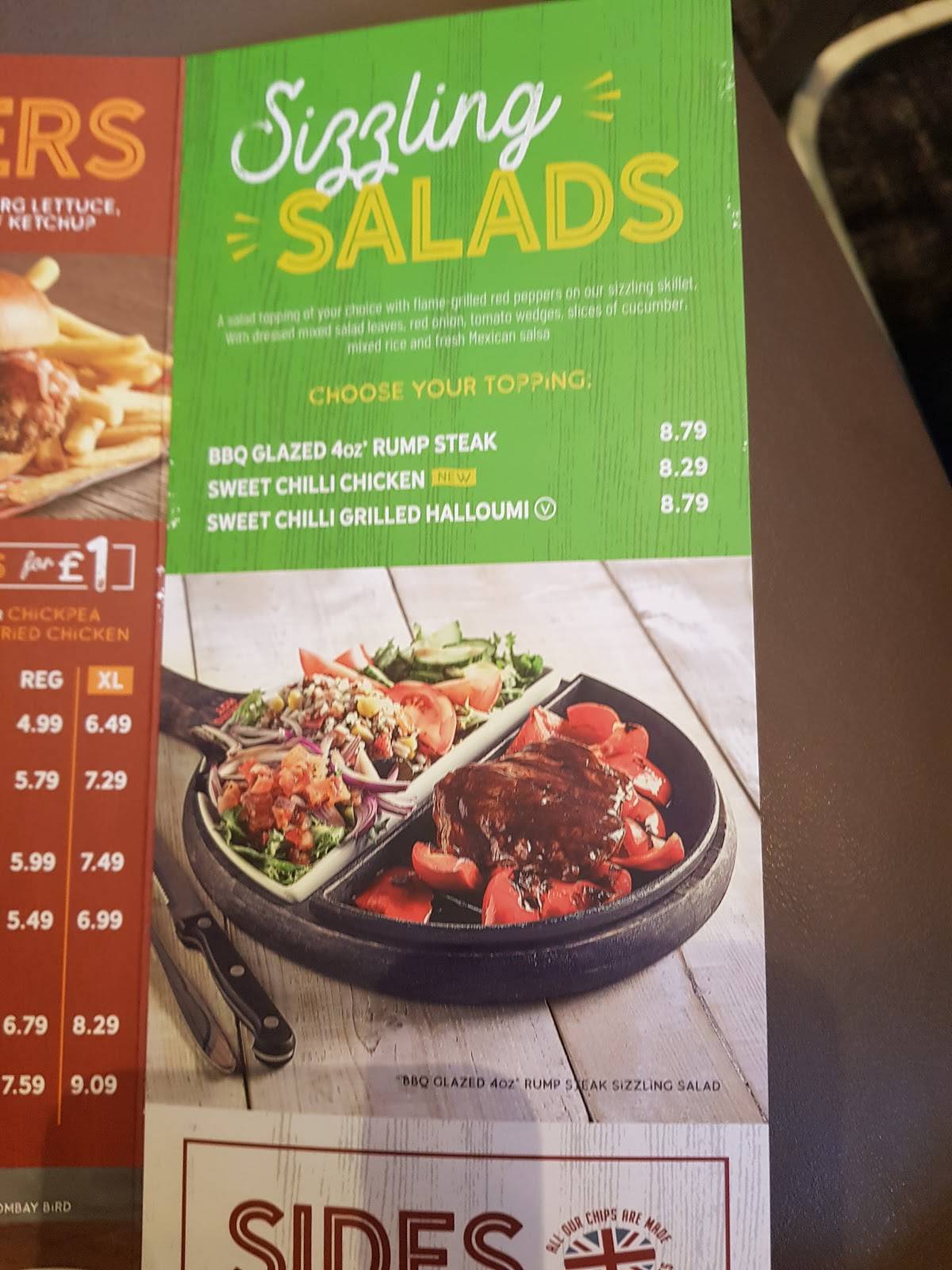 Menu at The Glasshouse pub & bar, Wath upon Dearne, Sandygate