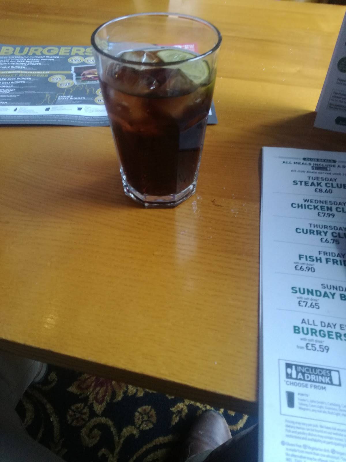 Menu at The Great Western - JD Wetherspoon pub & bar, Cardiff, 64 St ...