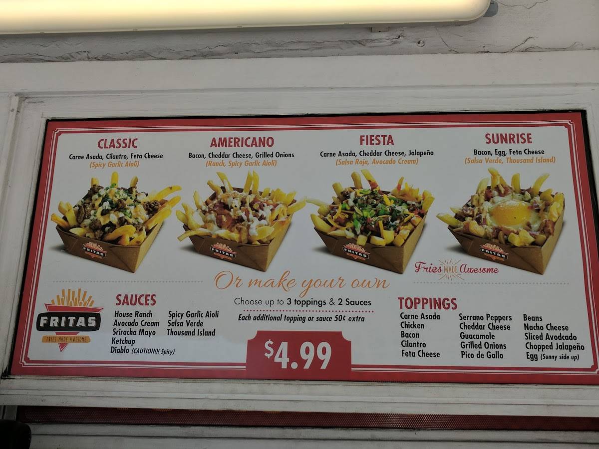 Menu at The Great White Hut restaurant, Glendale, 121 W California Ave