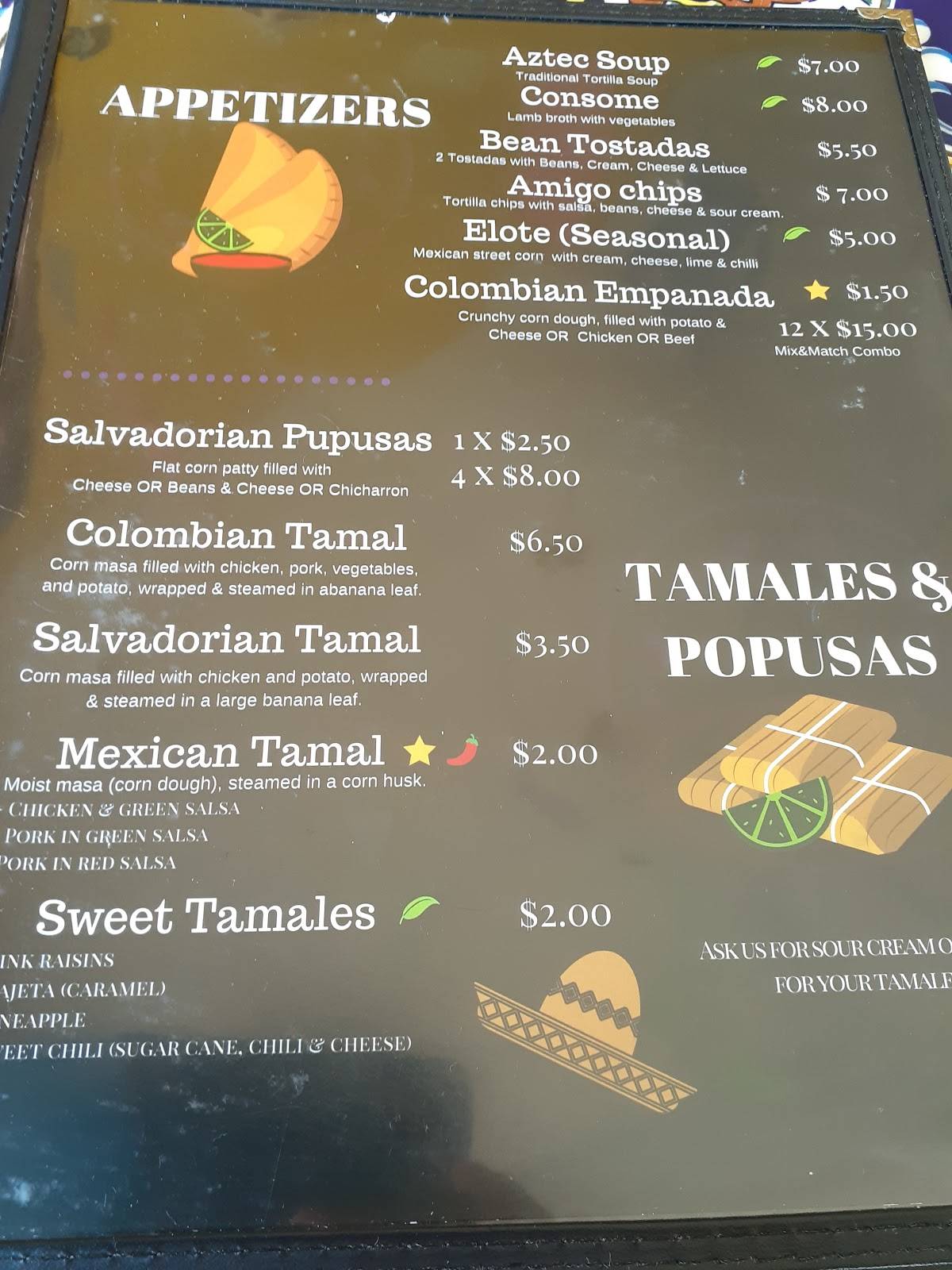 Menu at The Mexican House - Latin Market restaurant, Barrie, 12 ...