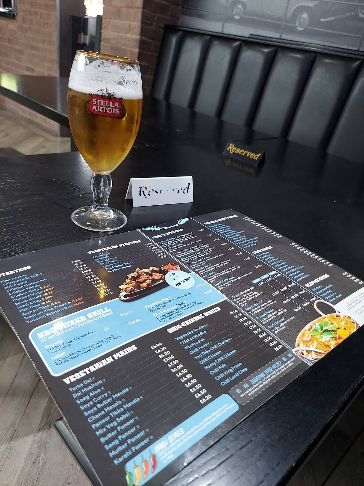 Menu at Hen & Chickens Bar & Grill, West Bromwich