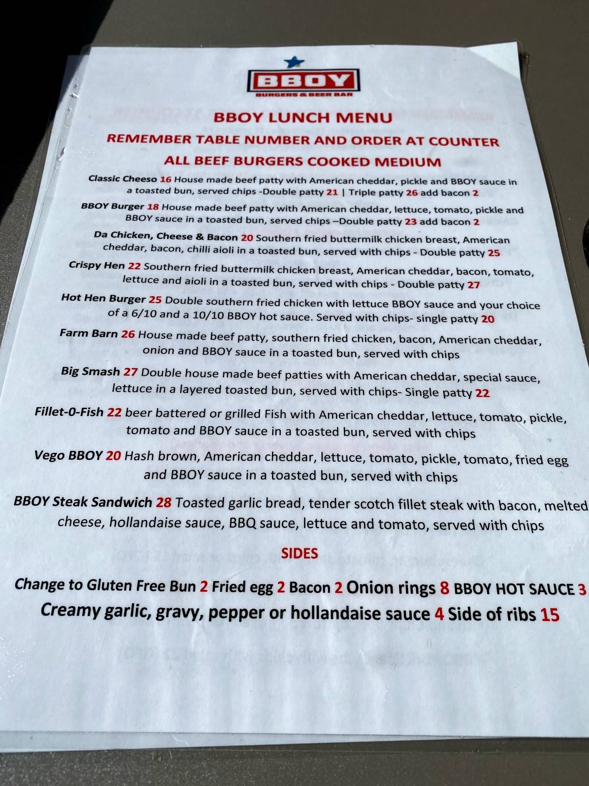 Menu at The Riverton Bar and Grill, Riverton