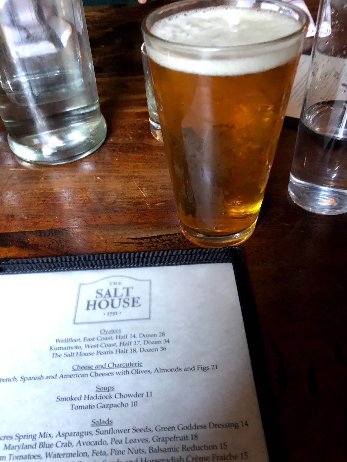 Menu at The Salt House pub & bar, New Hope