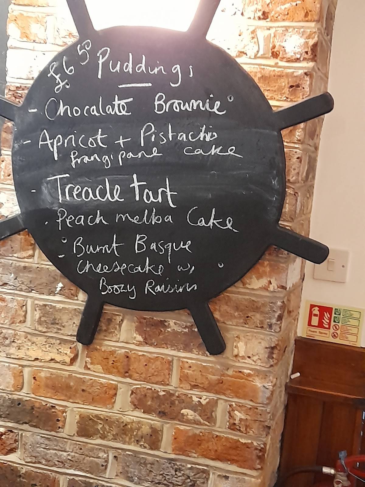 Menu at The Shore Inn pub & bar, East Wittering