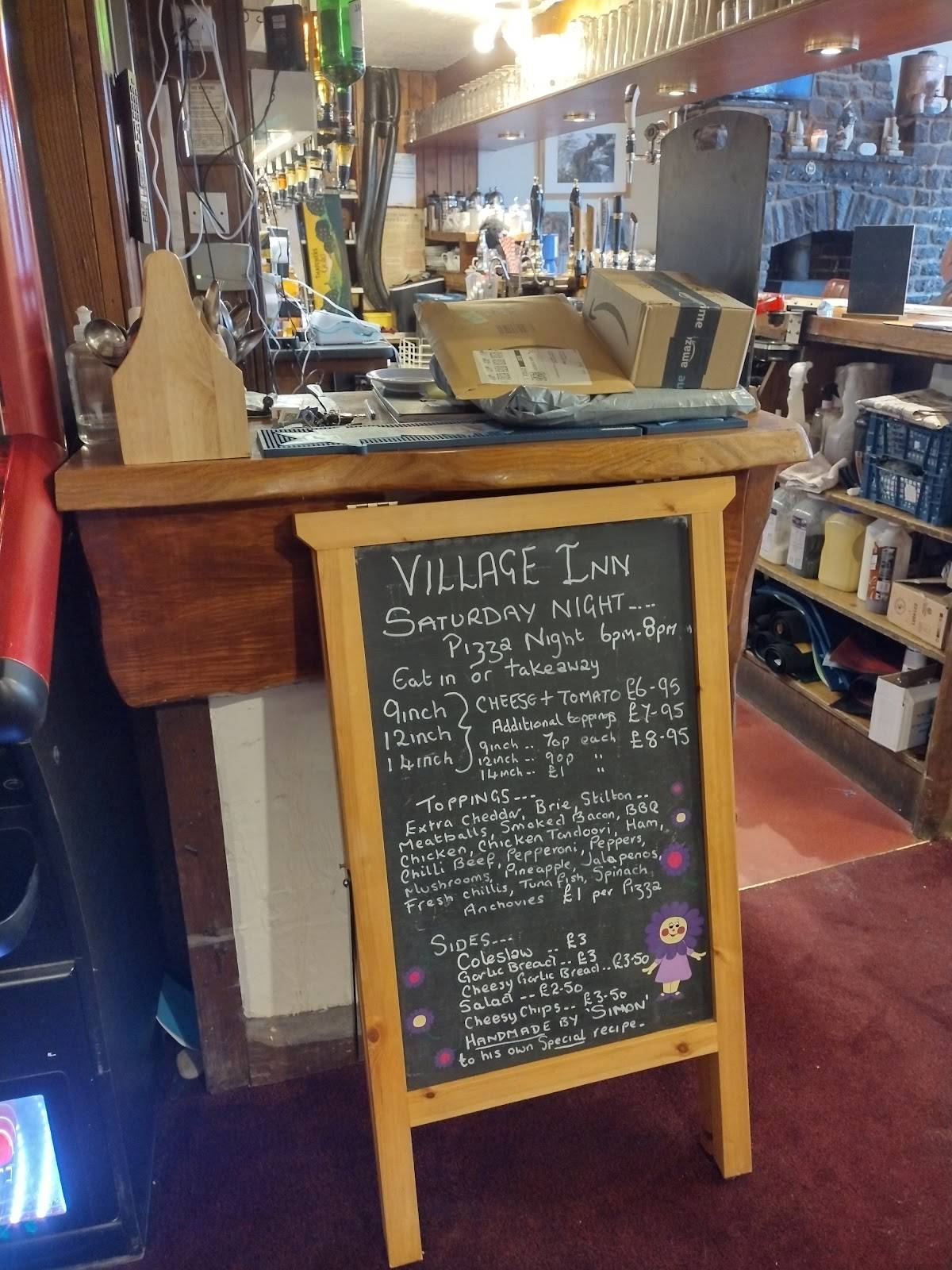 Menu at The Village Inn pub & bar, Lynmouth