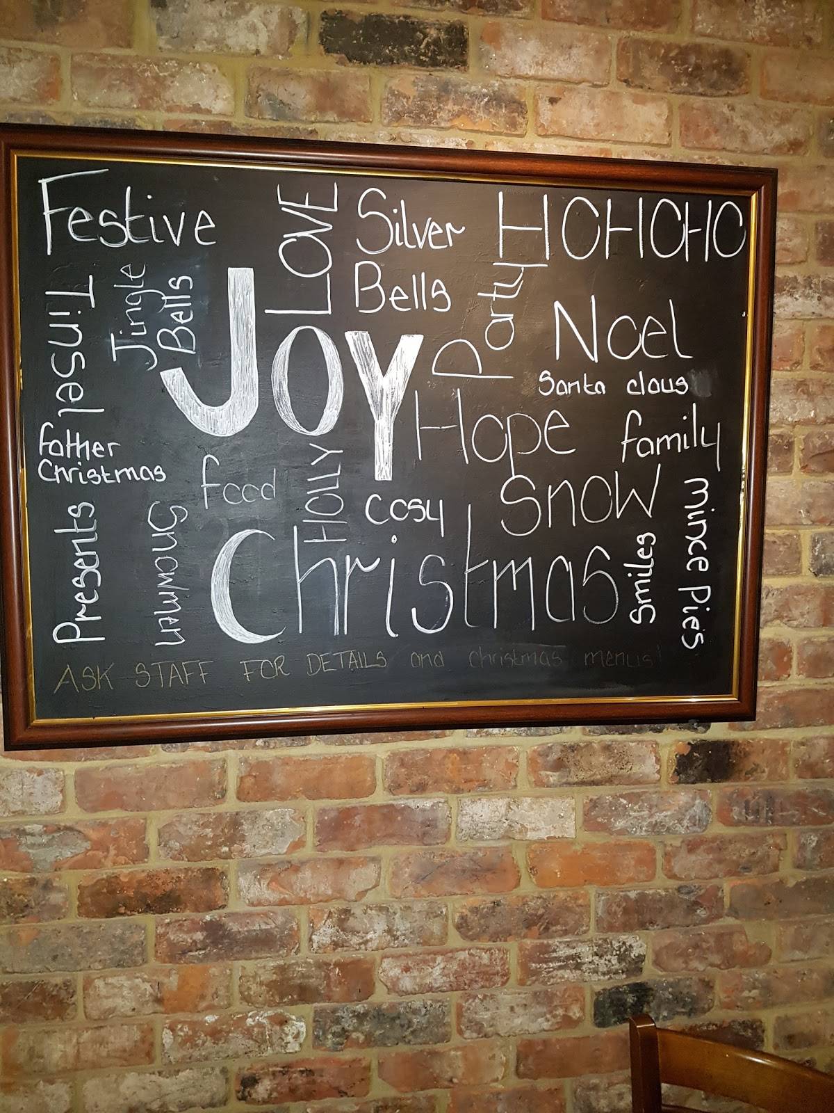 Menu at Treacle Mine restaurant, Polegate