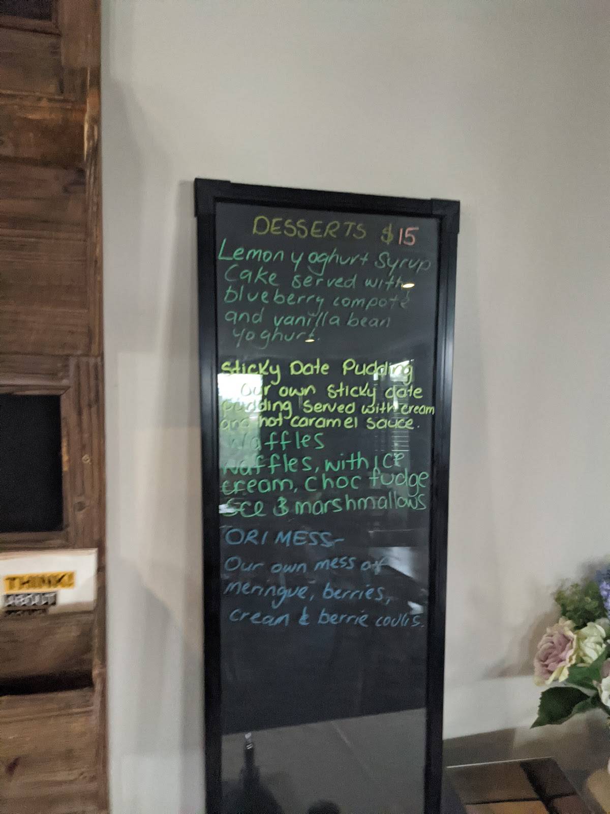 Menu at Oriental Hotel Tumut pub & bar, Tumut