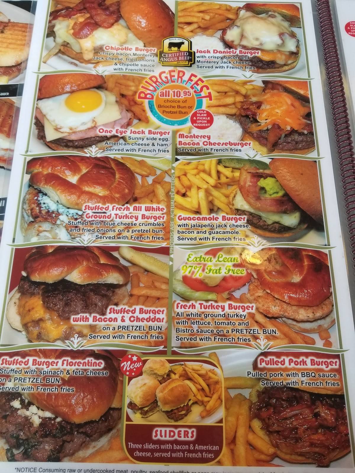 Menu at Viewmont Diner restaurant, Scranton, 448 Scranton Carbondale Hwy