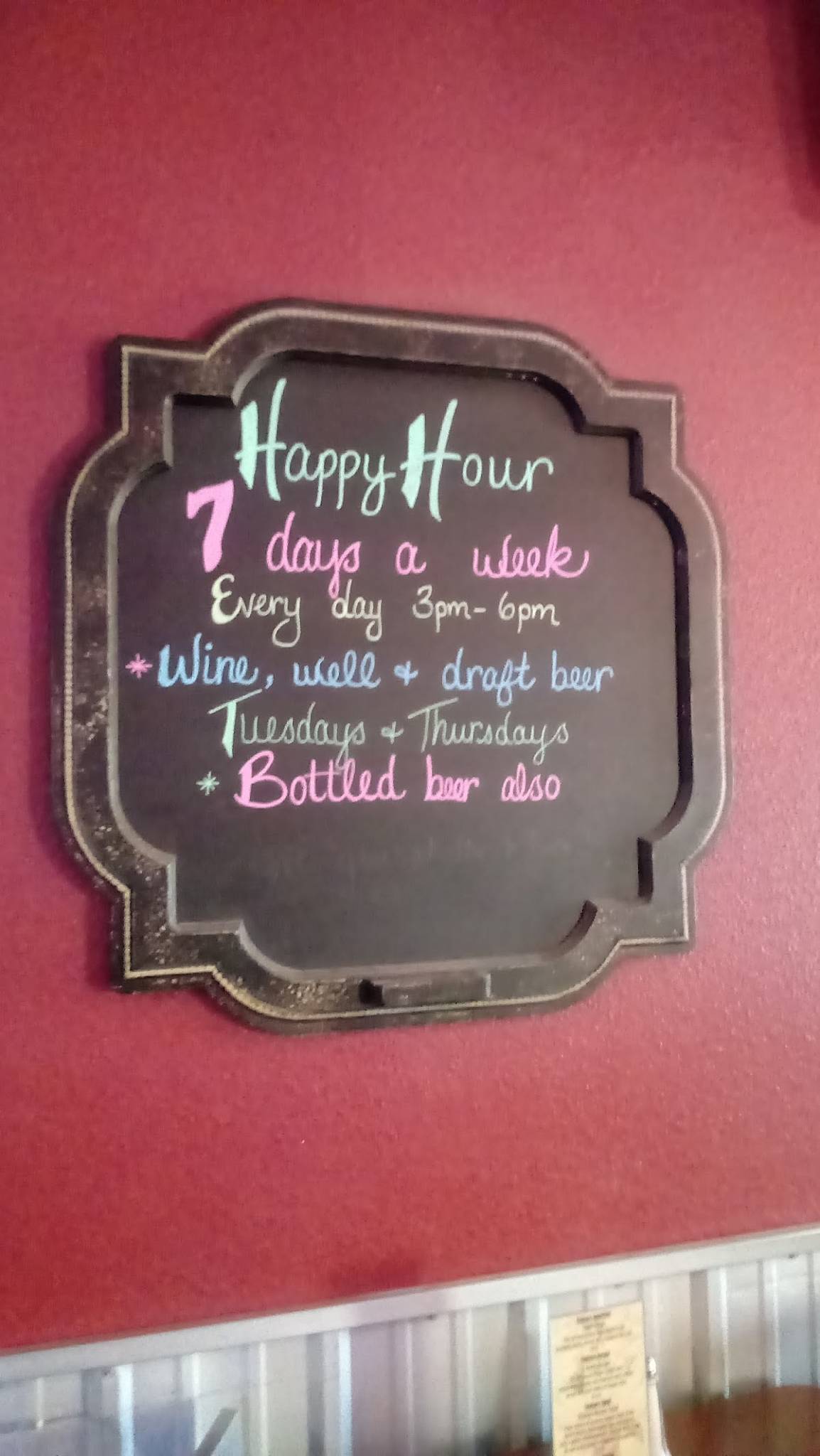 Menu at Yellowstone River Inn pub & bar, Glendive