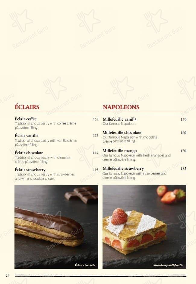 Menu at PAUL Boulangerie et Patisserie cafe, Taguig, G/F Bench Tower