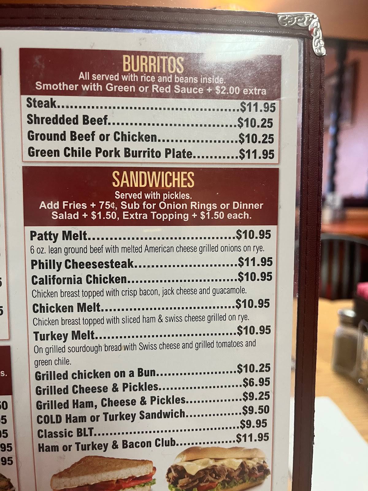 Menu at Alamo Pancake & Steakhouse Grill, Alamogordo, N White Sands Blvd