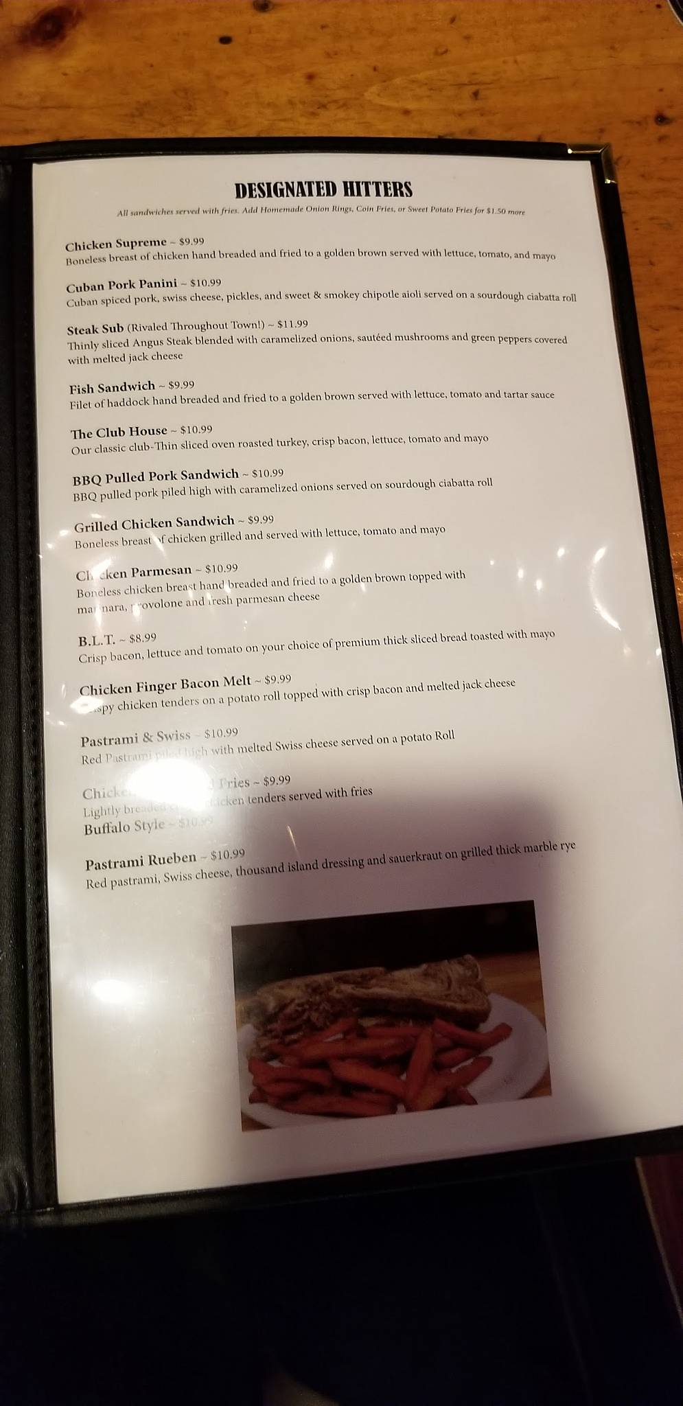 Menu at Almost There Restaurant, Albany, White Mountain Hwy