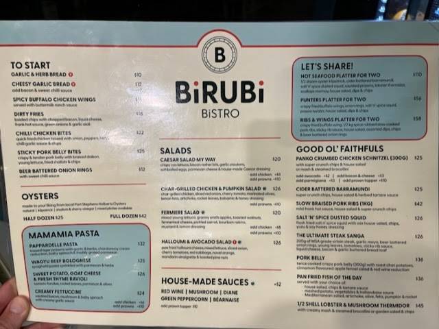 Menu at Anna Bay Tavern pub & bar, Anna Bay, 124 Gan Gan Rd