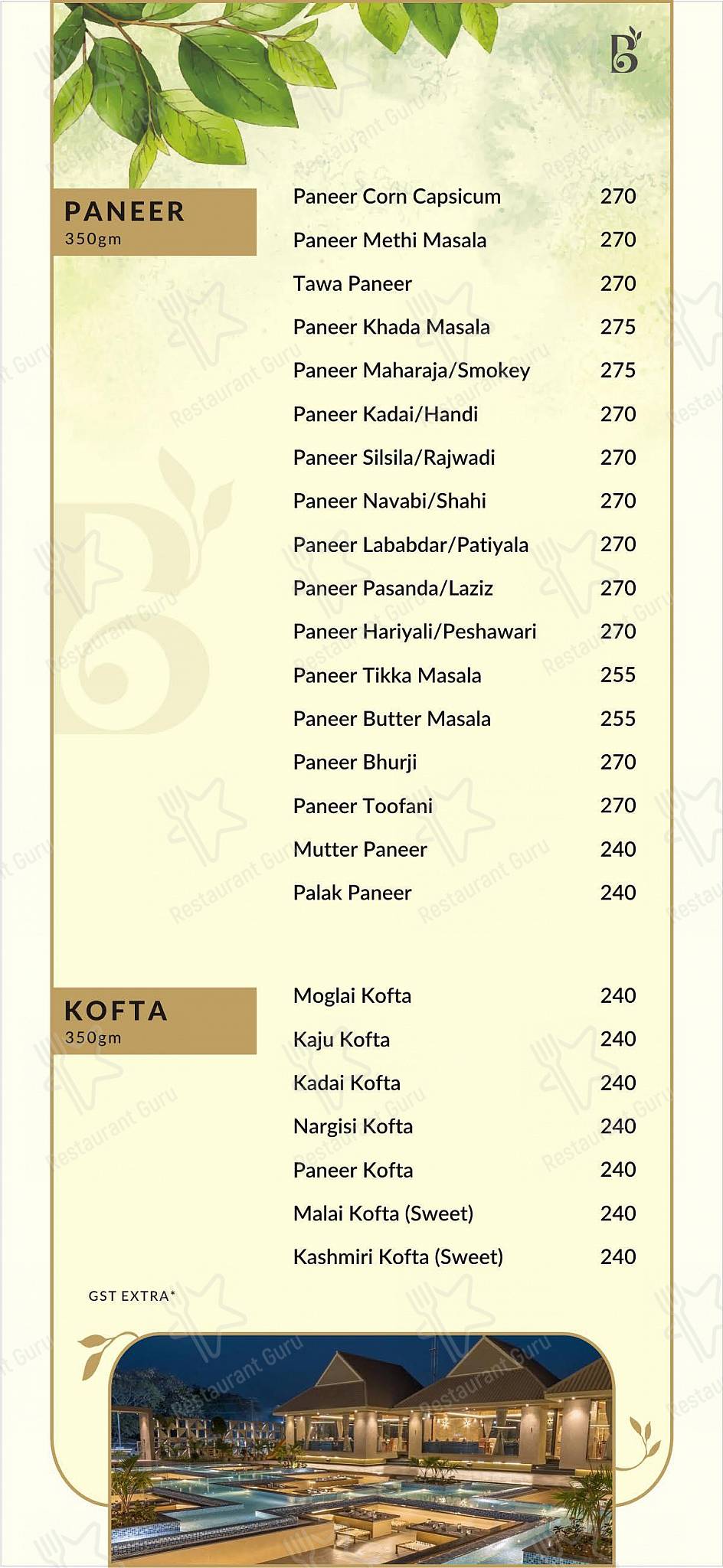 Menu at BAGH-ONE BANQUETS & RESTAURANT, Ahmedabad