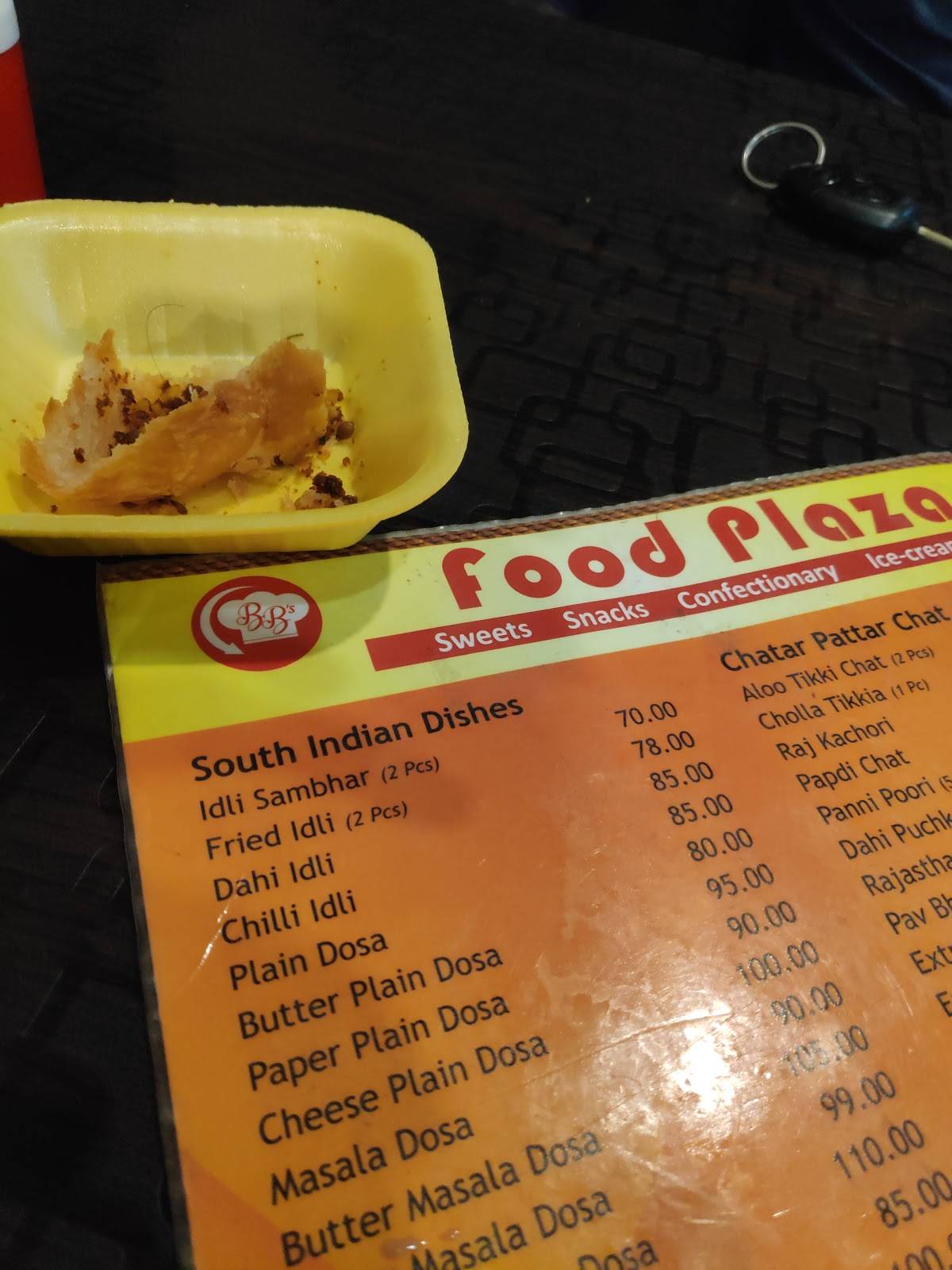 Menu at BB's Food Plaza (BOC Gate), Bongaigaon