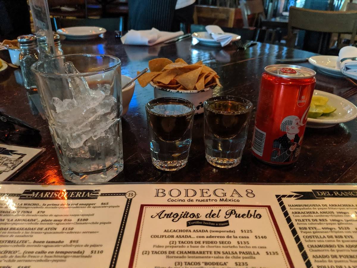 Carta del restaurante BODEGA 8, Mexicali