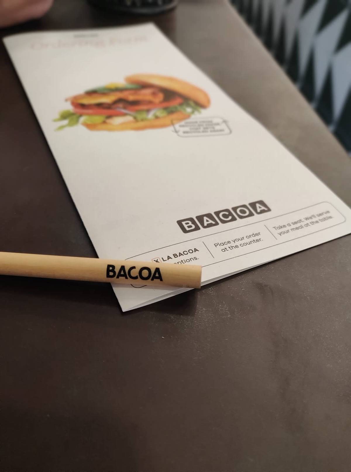 Carta de Bacoa Burger Barceloneta Hamburgueseria a Barcelona, Barcelona ...