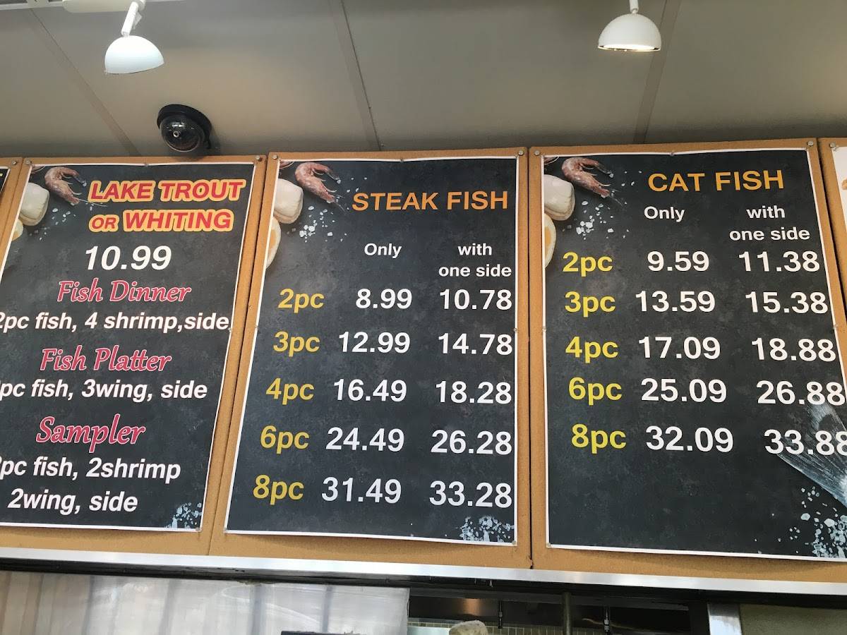 Menu at Lake Trout 3 restaurant, Milford Mill, Dogwood Rd C