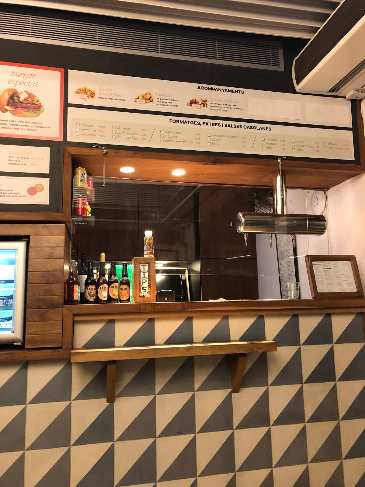 Carta de Bacoa Burger Barceloneta Hamburgueseria a Barcelona, Barcelona ...