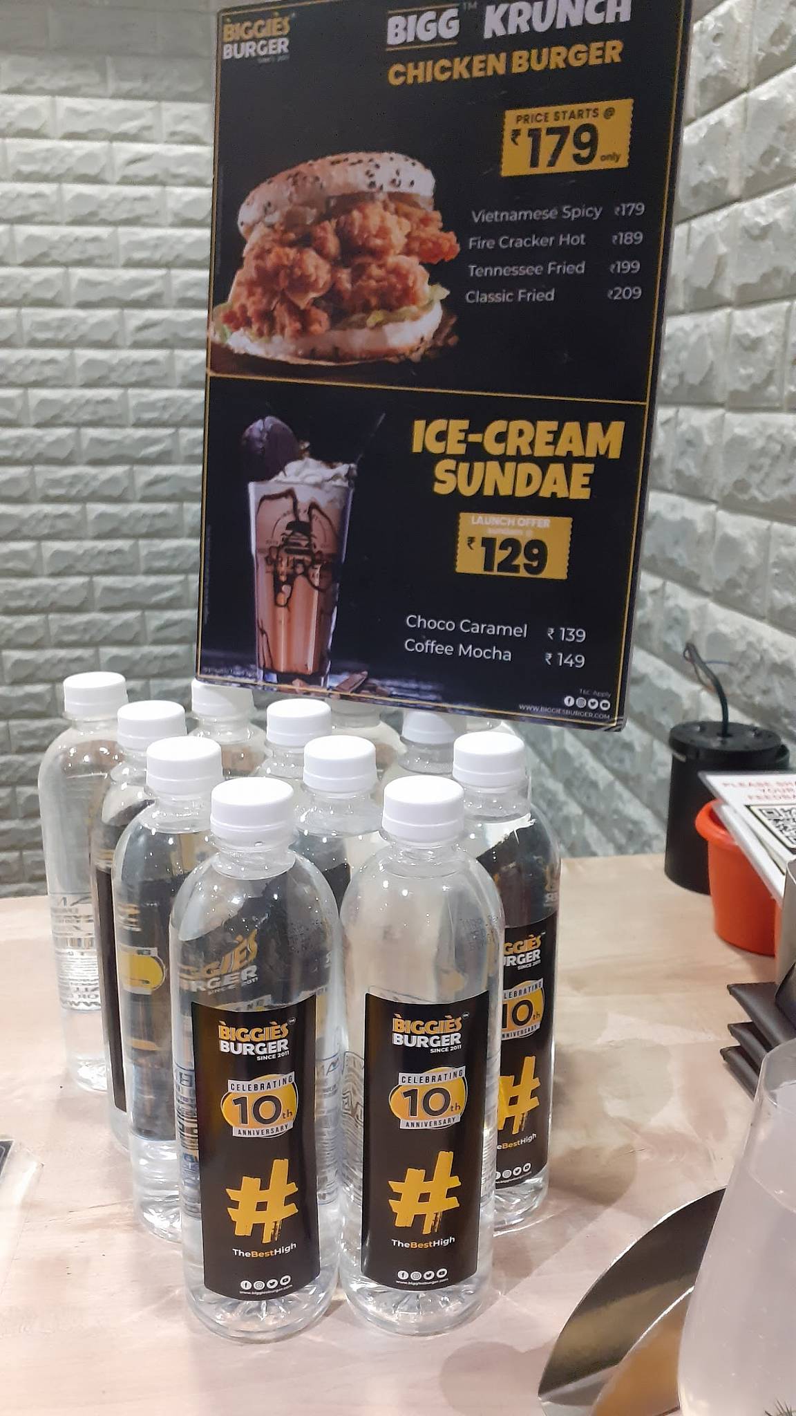 Menu at Biggies Burger, Puducherry, 52