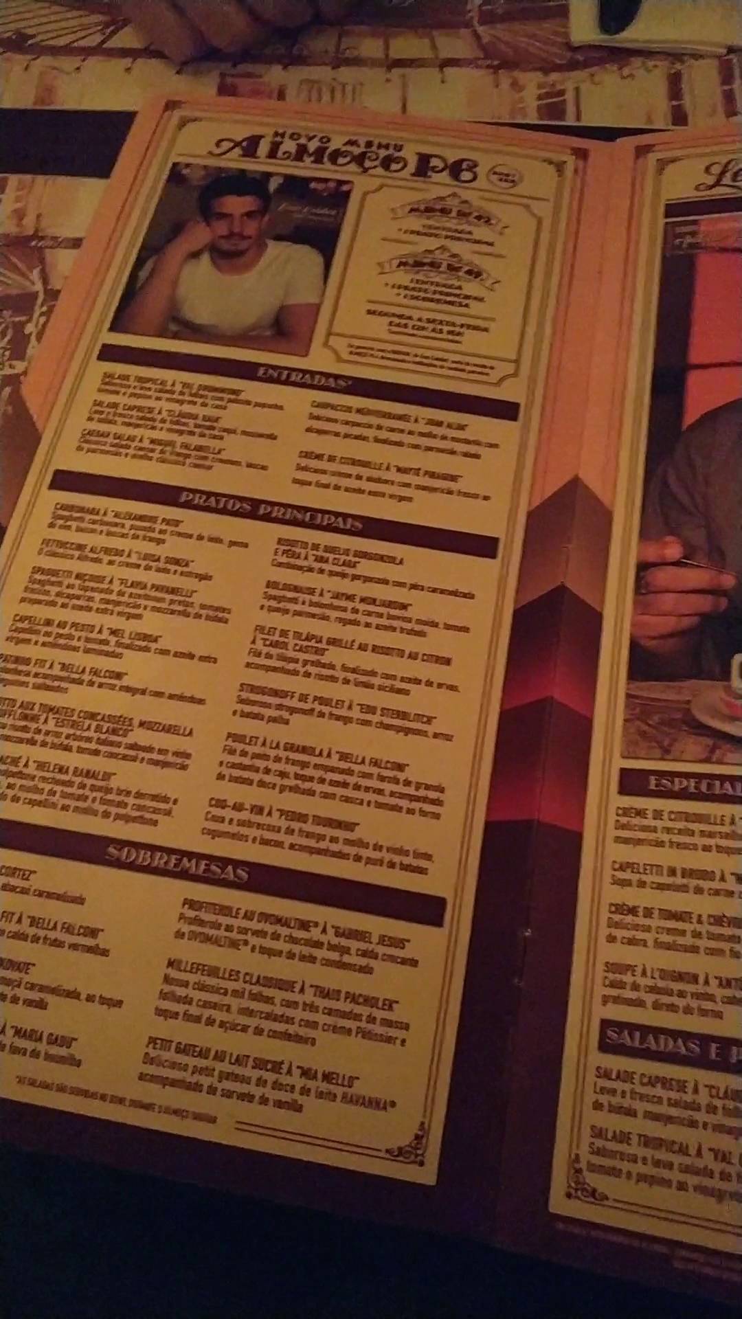 Menu em Bistrô Paris 6 | Goiânia Shopping restaurante, Goiânia, Av. T-10