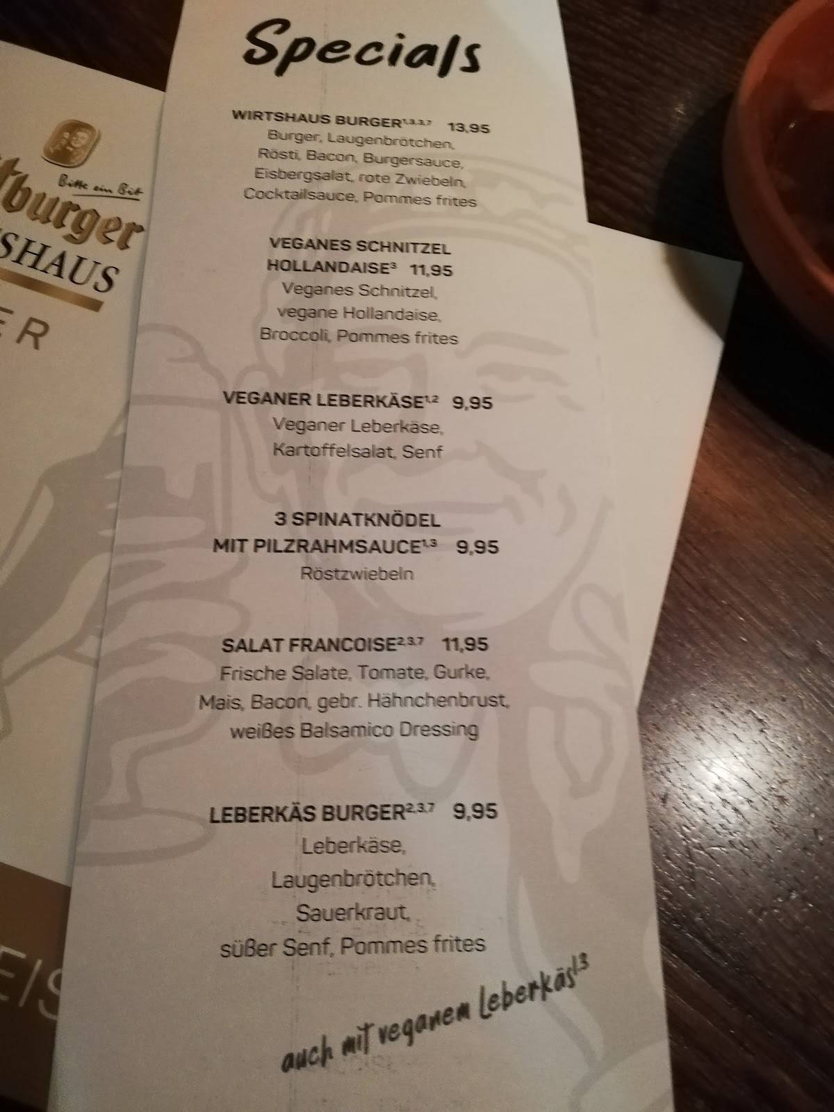 Speisekarte von Bitburger Wirtshaus restaurant, Trier, Kornmarkt 1-3