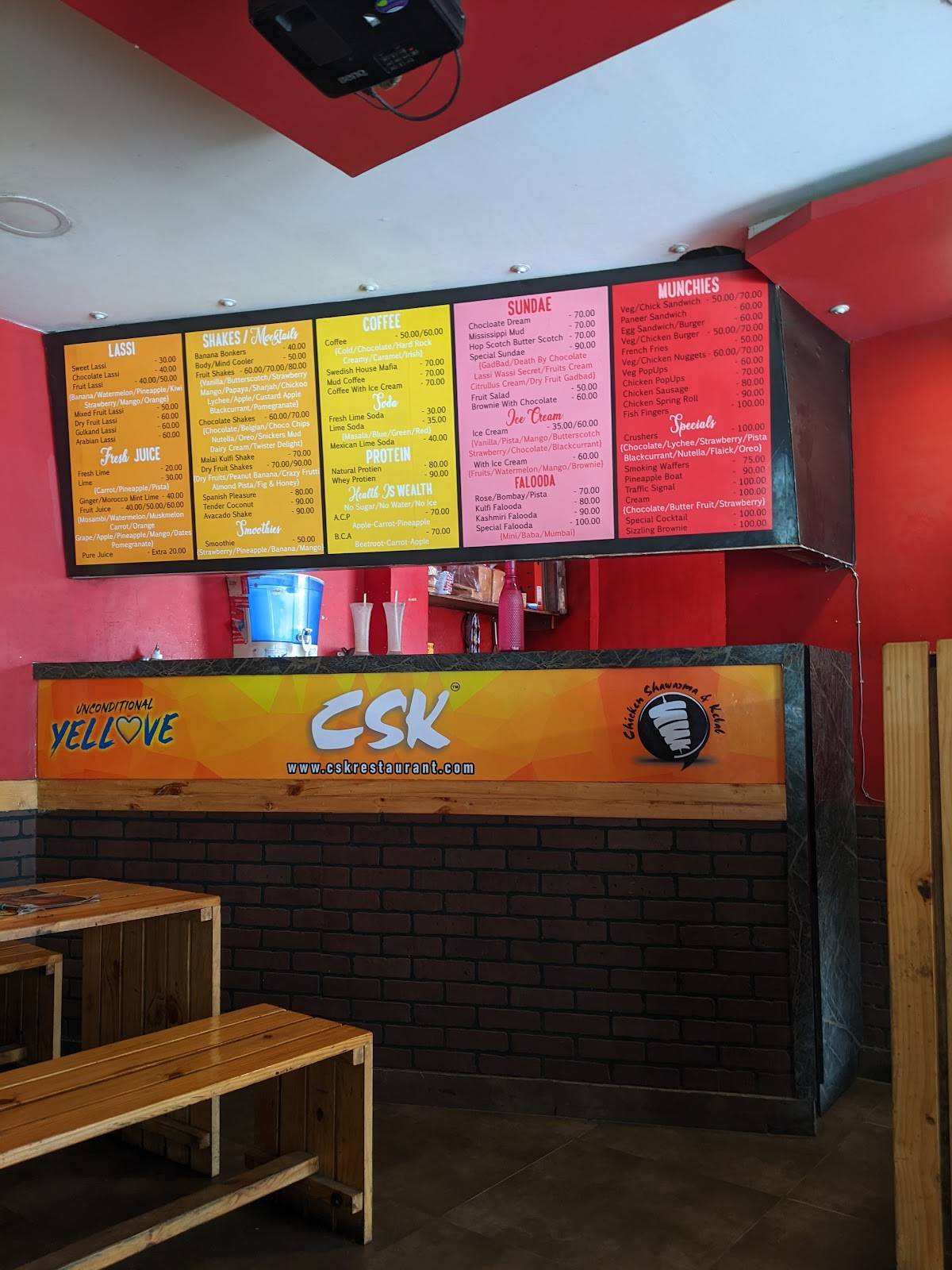 Menu at CSK RESTAURANT, Coimbatore, NO-443
