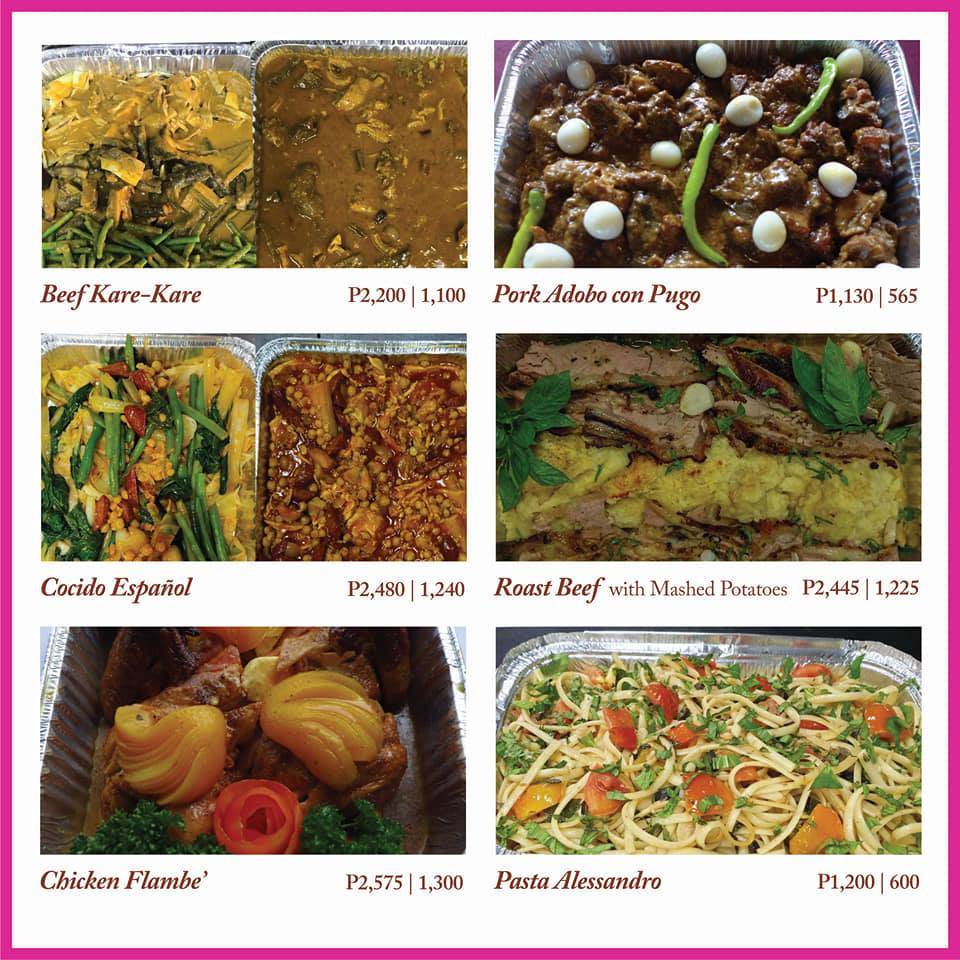 Menu at Barbara's Heritage Restaurant, Manila, Plaza San Luis Complex