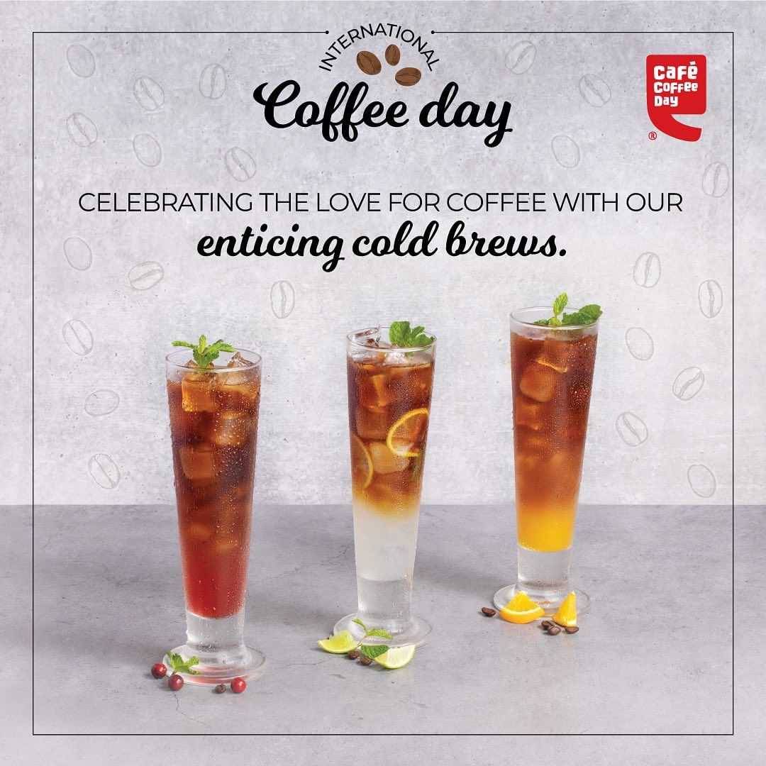 Menu at Café Coffee Day, Palakkad
