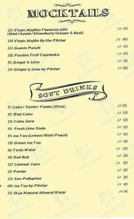 Menu at Diggin Cafe, New Delhi, Santushti Shopping Complex Shop No-10 ...