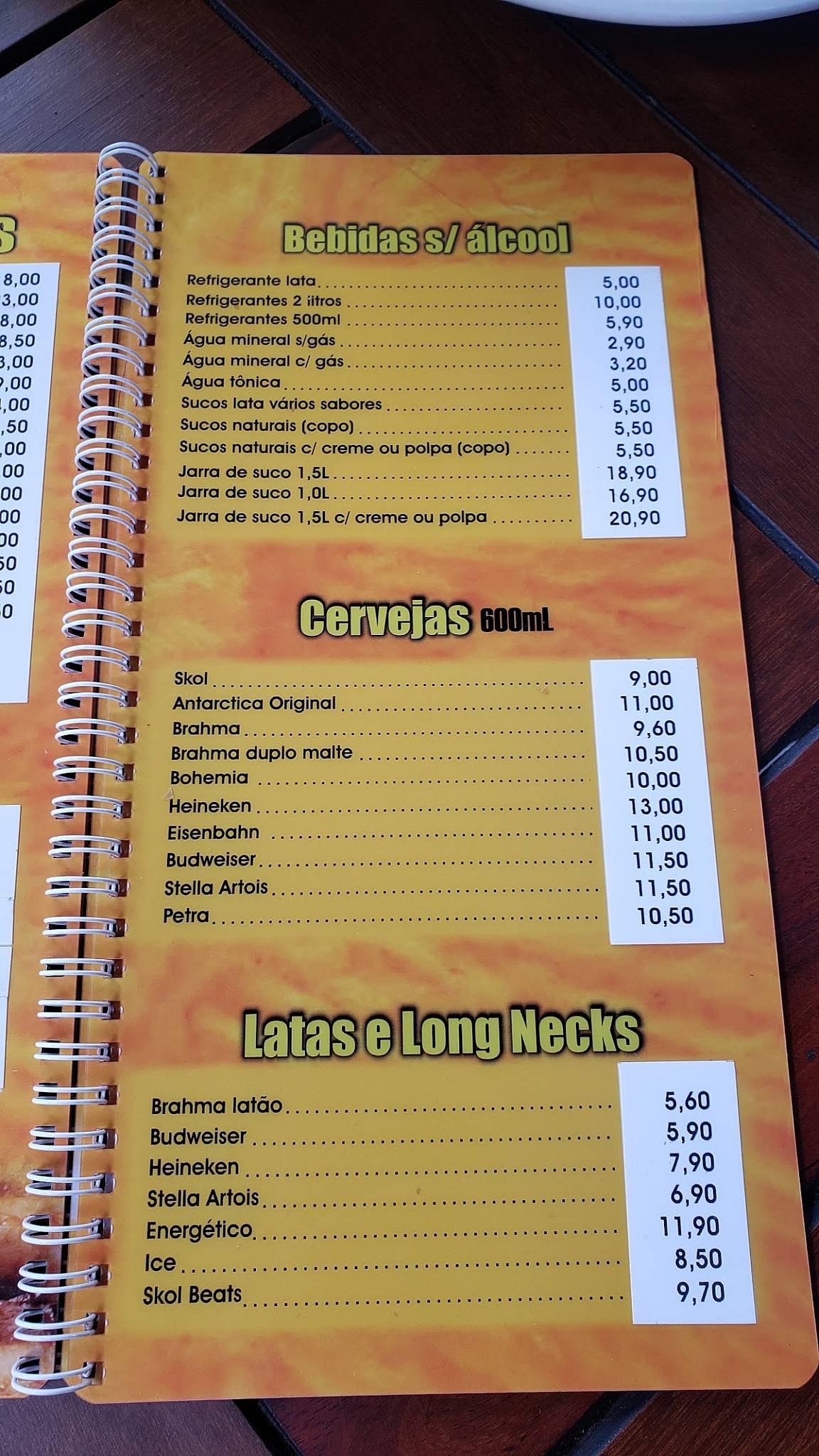 Menu em Chico do Peixe Floramar restaurante, Belo Horizonte