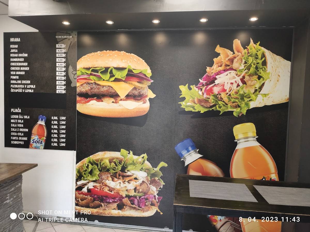 Menu at Ciao Ciao Fast Food, Rakek
