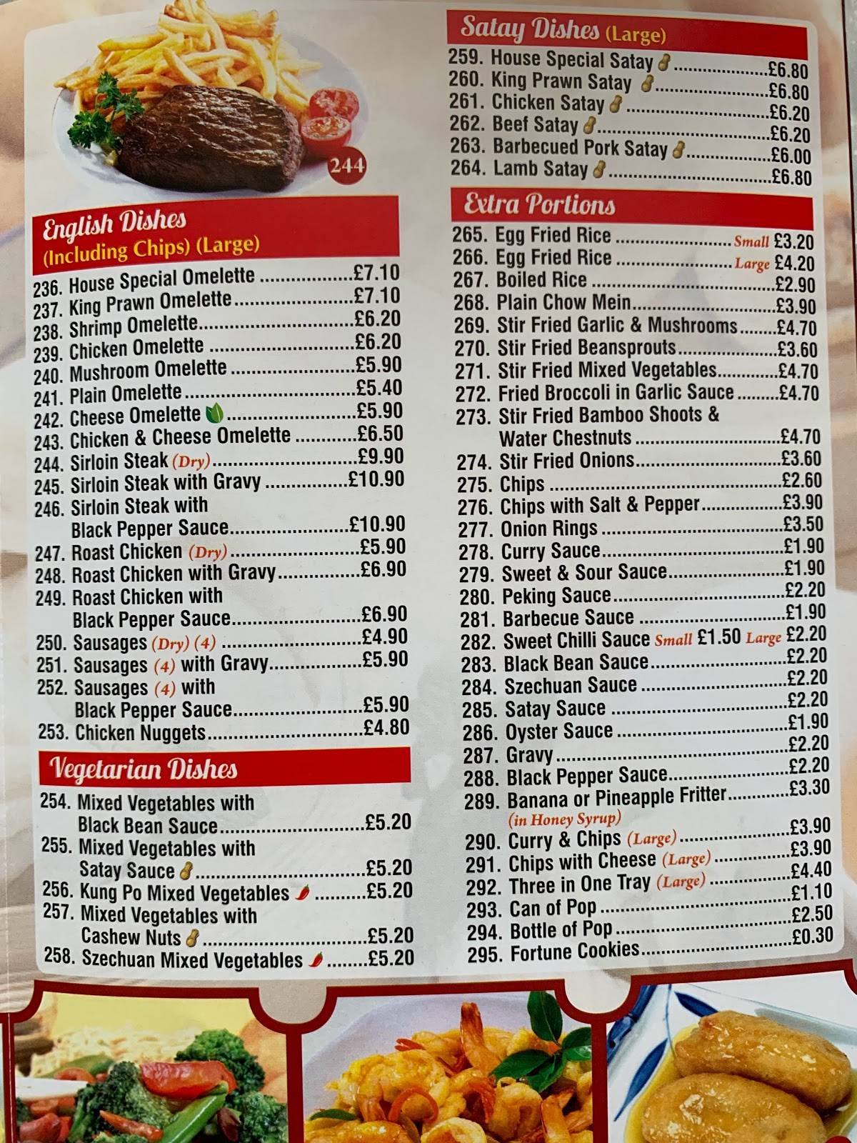 Menu at Classic Canton fast food, Ripley