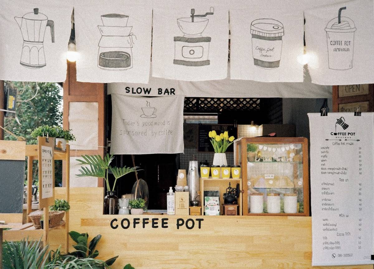 Menu at Coffee Pot Amphawa, Amphawa