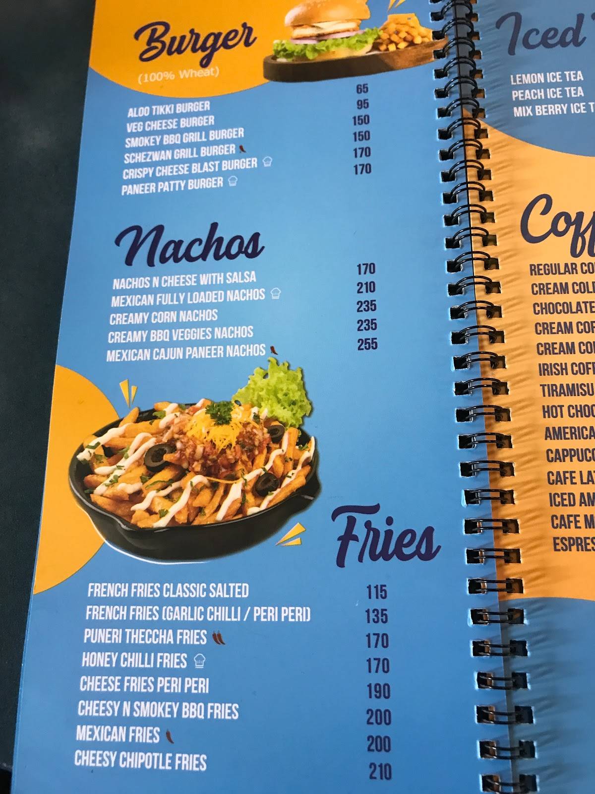 Menu at Crazy Cheesy Cafe Law College Road, Pune, Crazy Cheesy Cafe