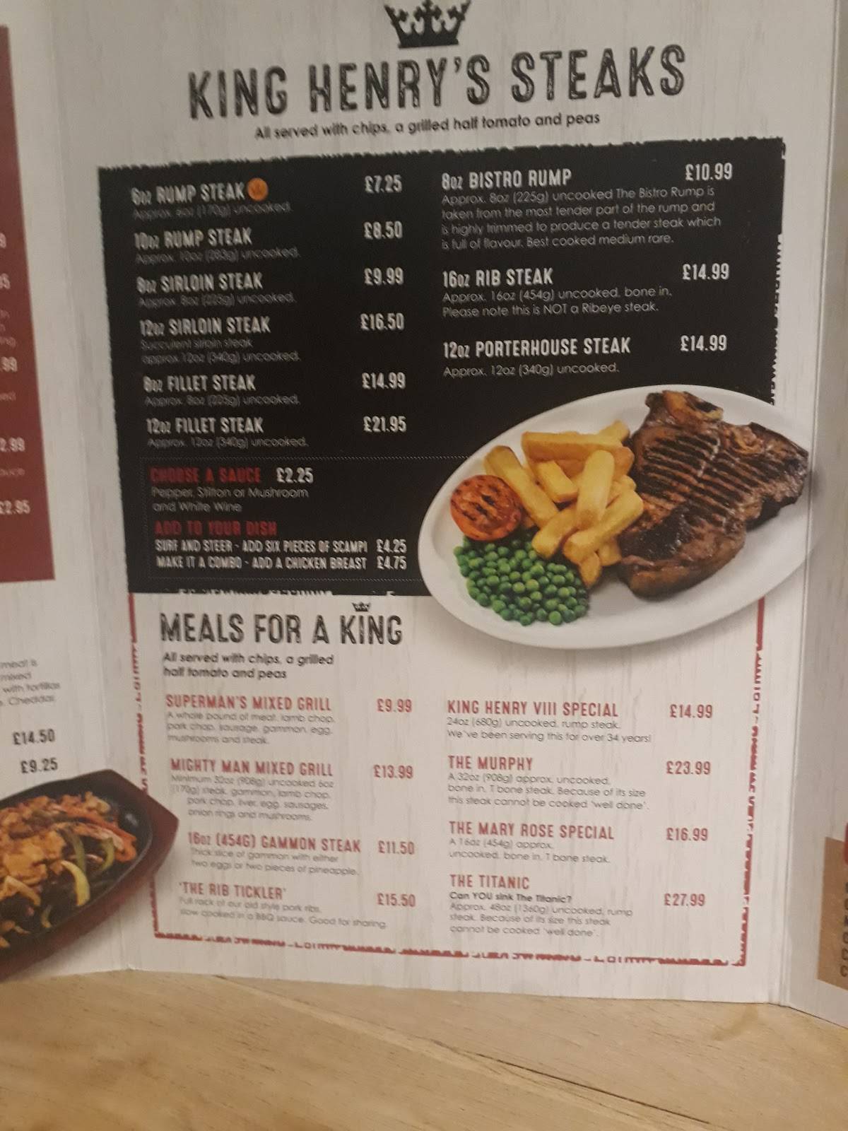Menu at The Ragley Boat Stop pub & bar, Derby