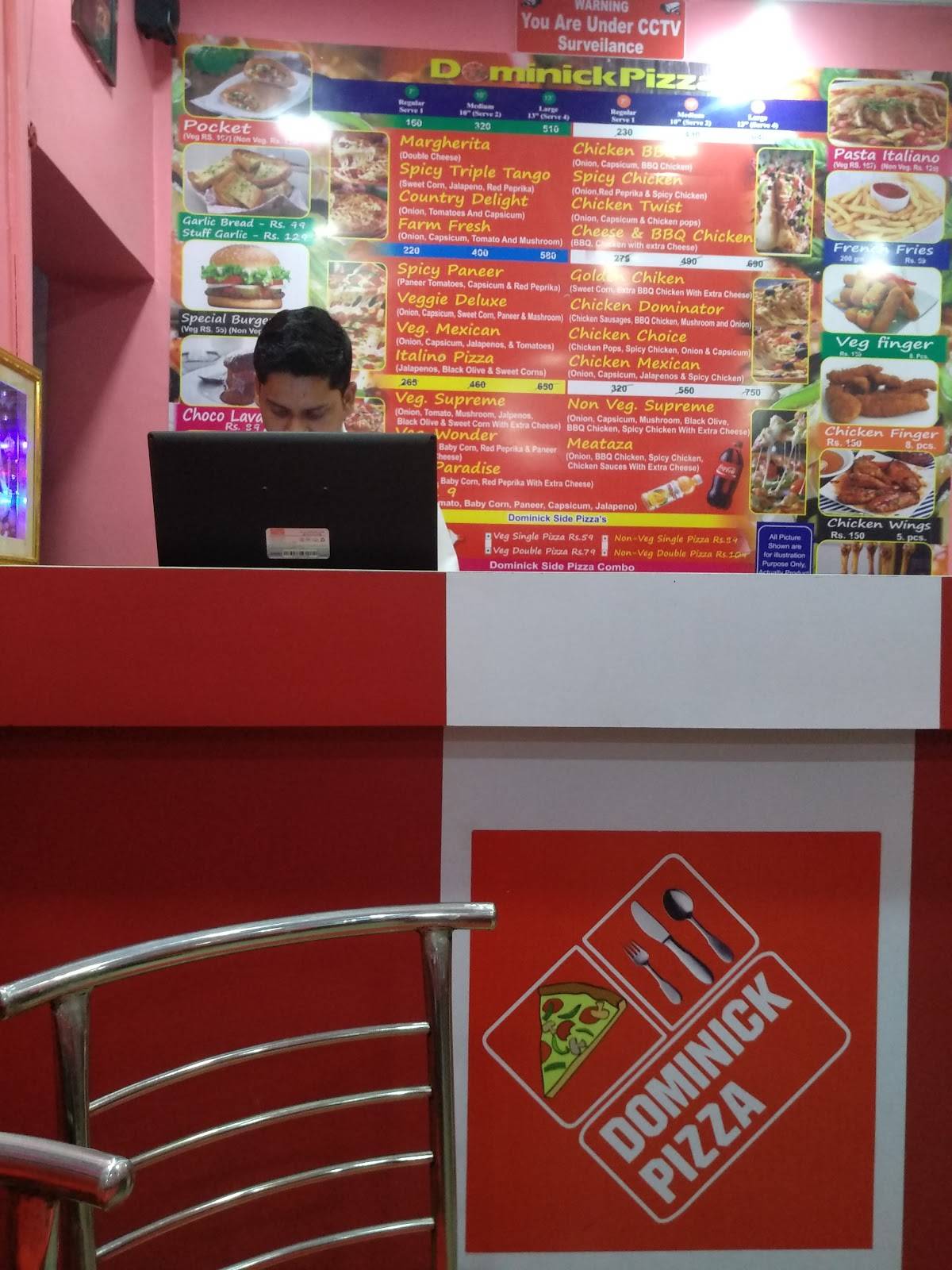 Menu at Dominick Pizza, Srinagar