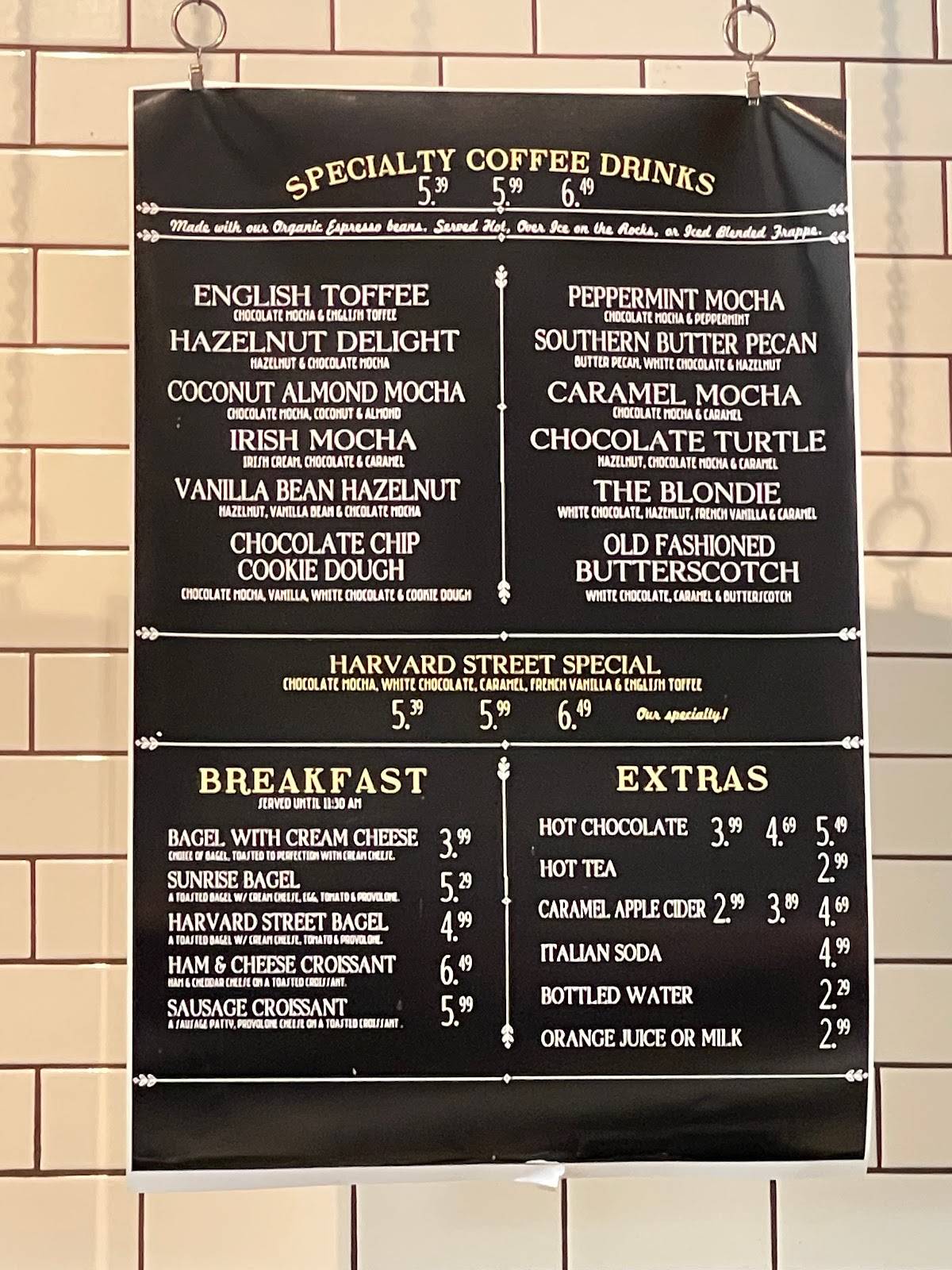 Menu at Downtown Deli & Coffee Company cafe, Hemet