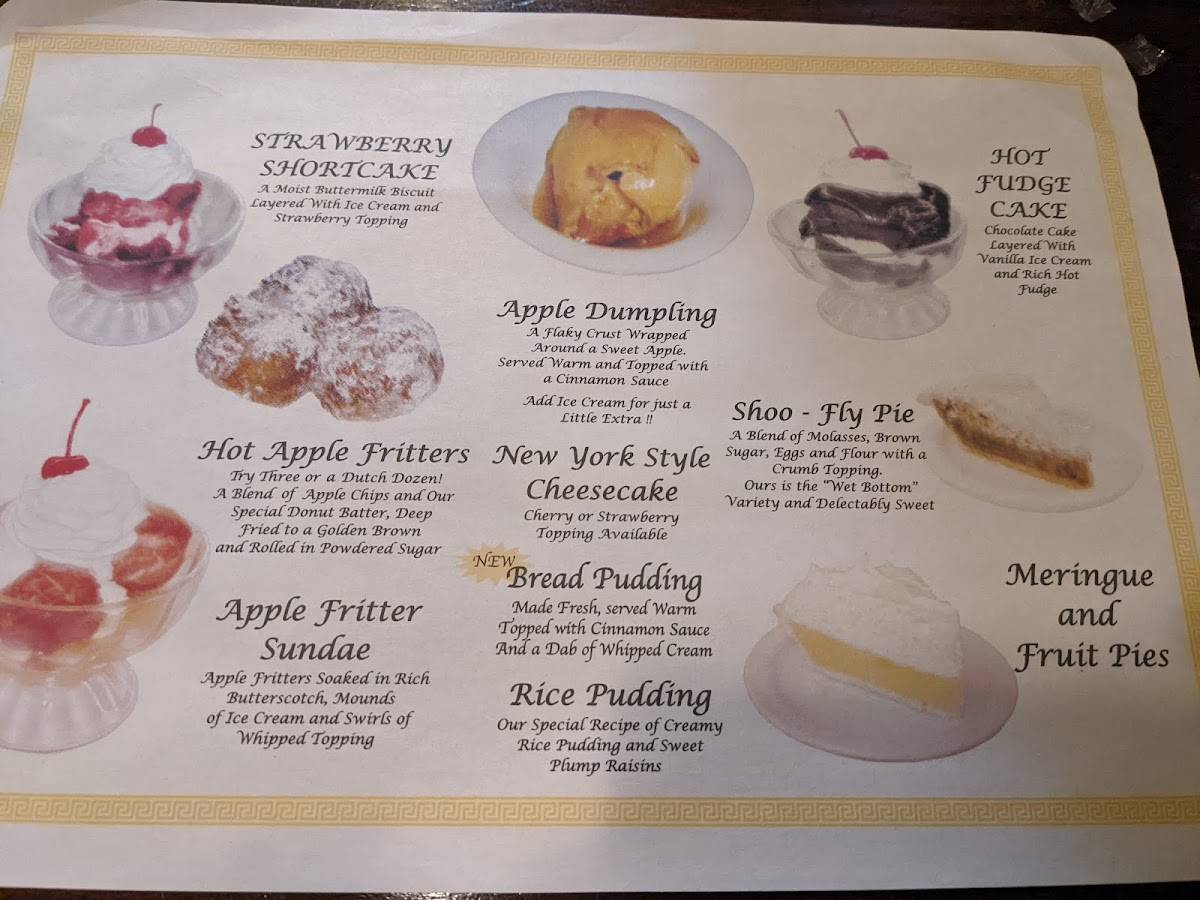 Menu at Dutch Pantry Family Restaurant, Clearfield