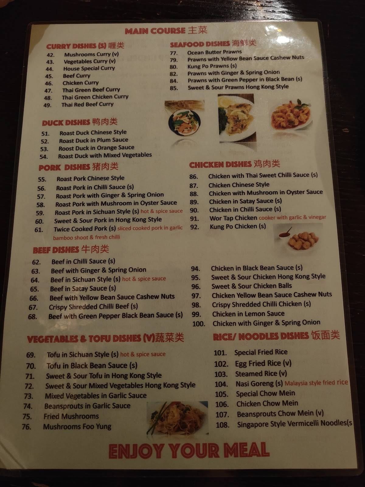 Menu at Yumi Yumi fast food, Farnborough