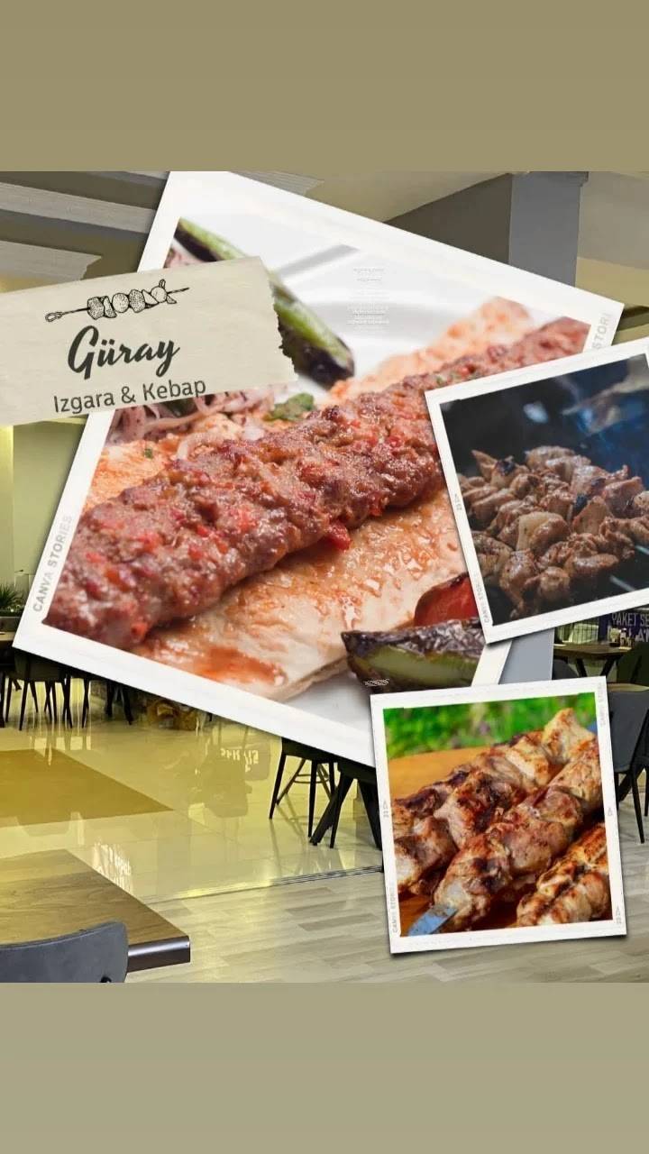Menu at GÜRAY KEBAP & IZGARA, Talas