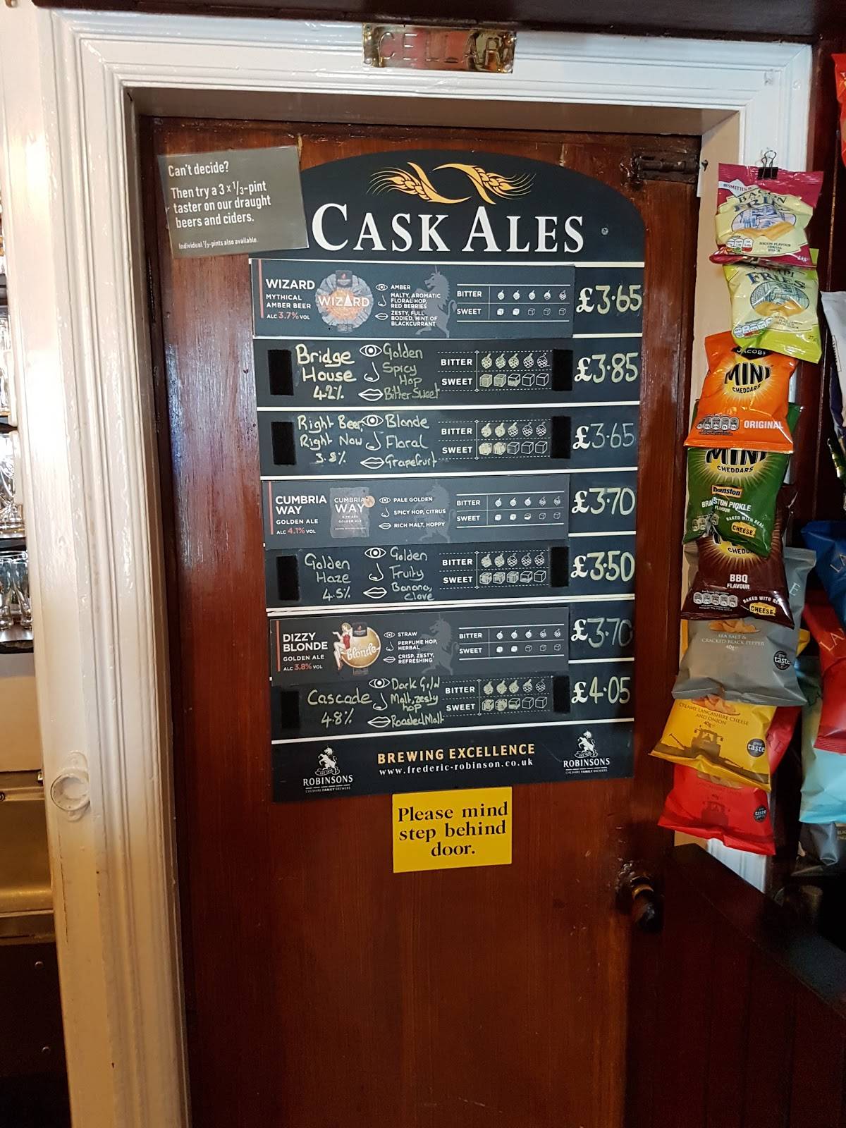 Menu at Golden Rule pub & bar, Ambleside