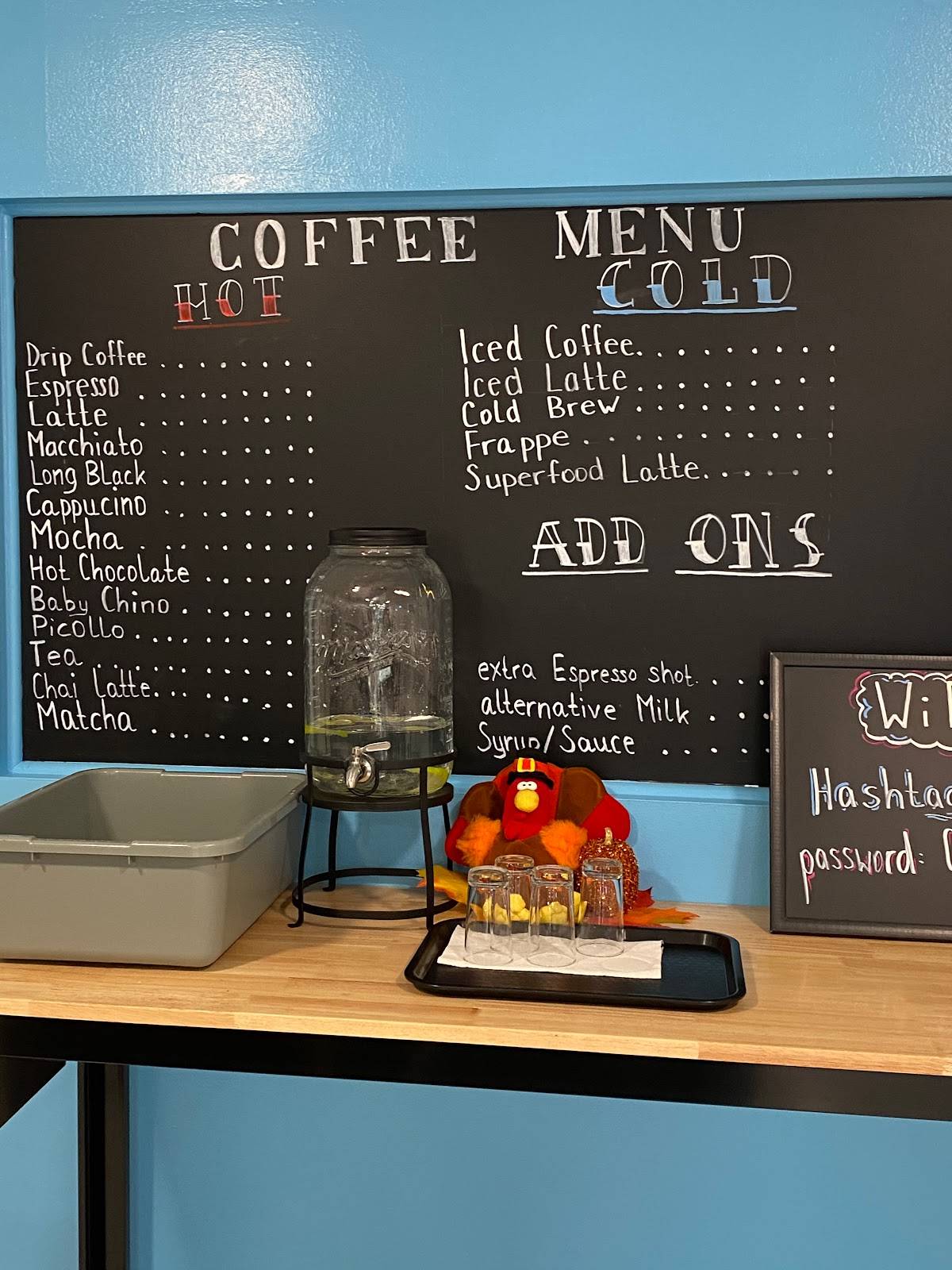 Menu at Hashtag Café cafe, Sarasota