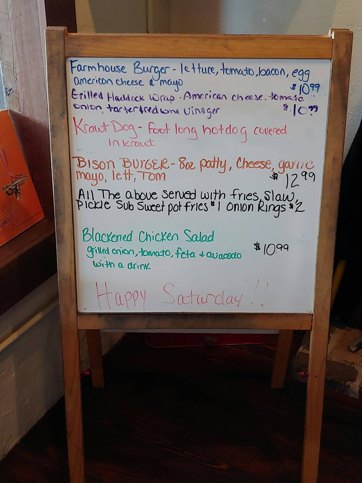 Menu at Burger Station restaurant, Hernando