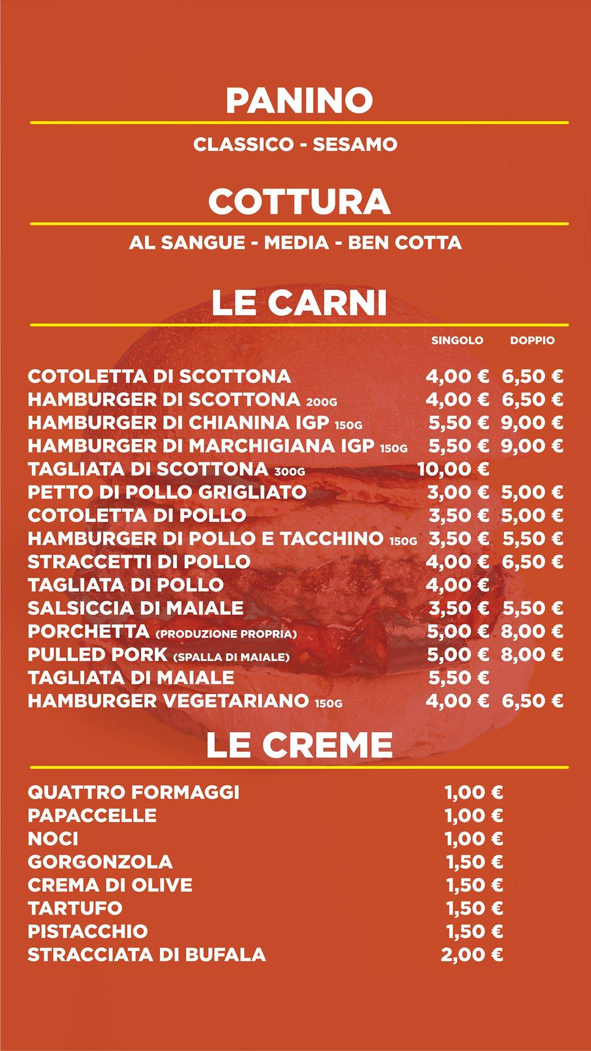 Menu da Coltellacci - Macelleria & gastronomia fast food, San Nicola la ...