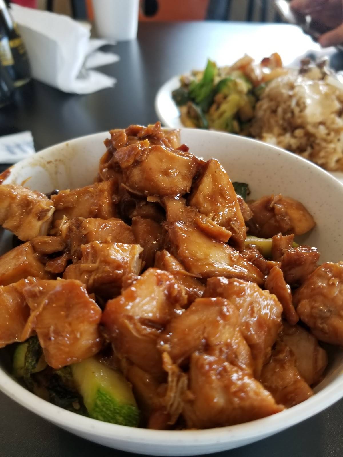 Menu at Jo Hibachi restaurant, Conway