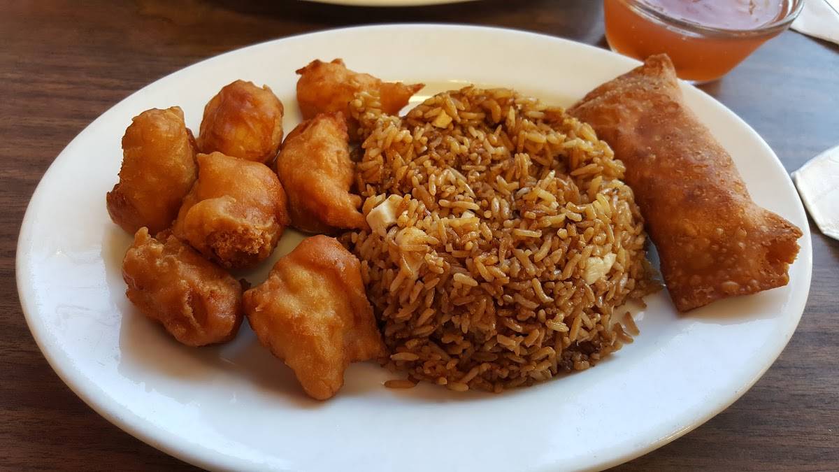 Menu at Joe Chow's restaurant, New Glasgow