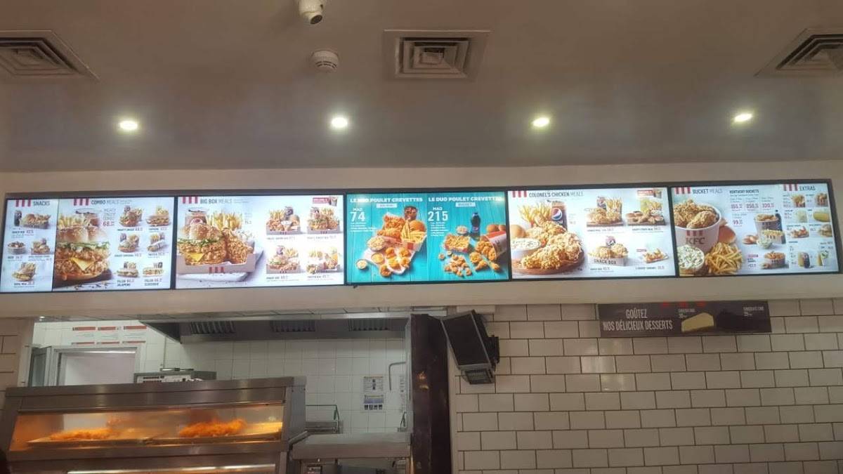 Carta del restaurante KFC Marrakech Livraison, Marrakech