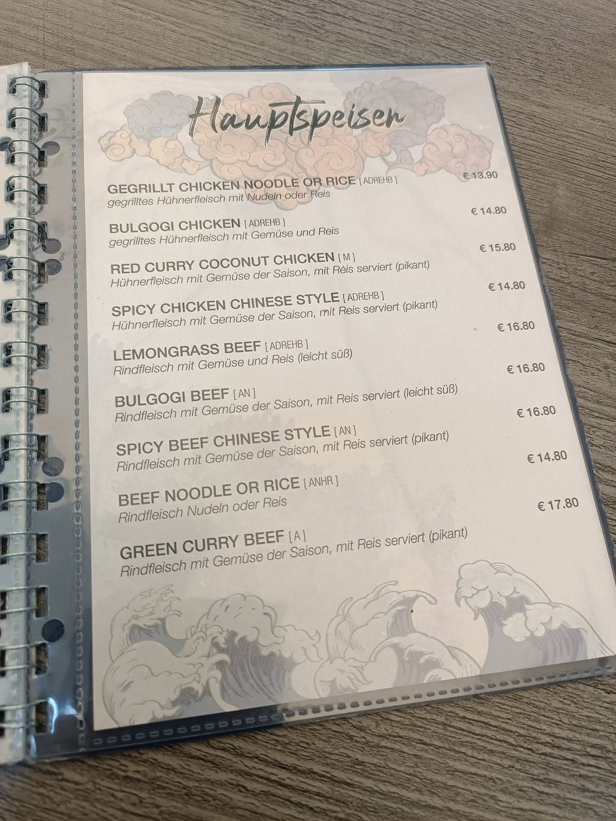 Speisekarte von KYO KITCHEN & BAR, Klagenfurt am Wörthersee