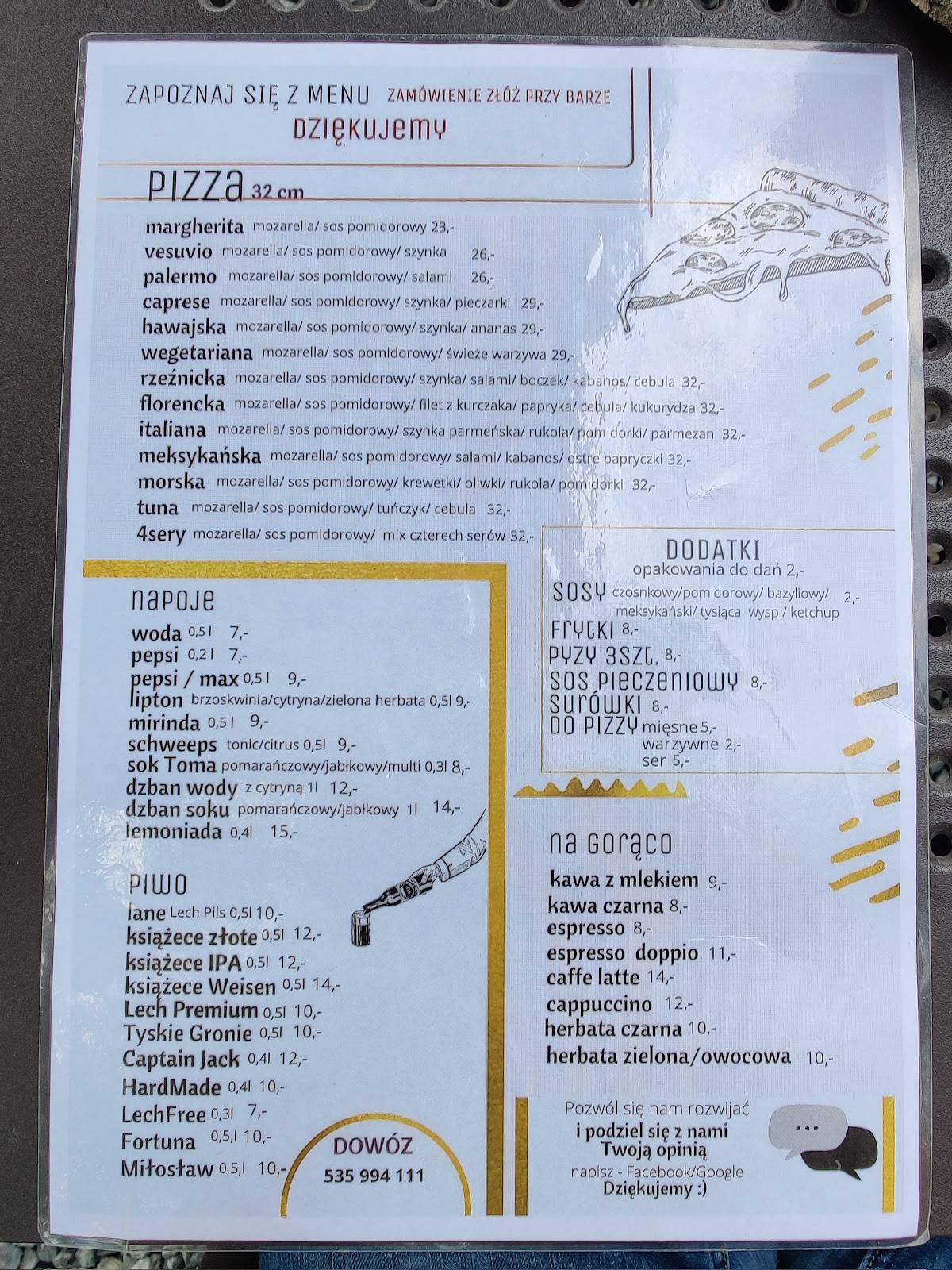 Menu at Paleta Food&Friends restaurant, Kórnik